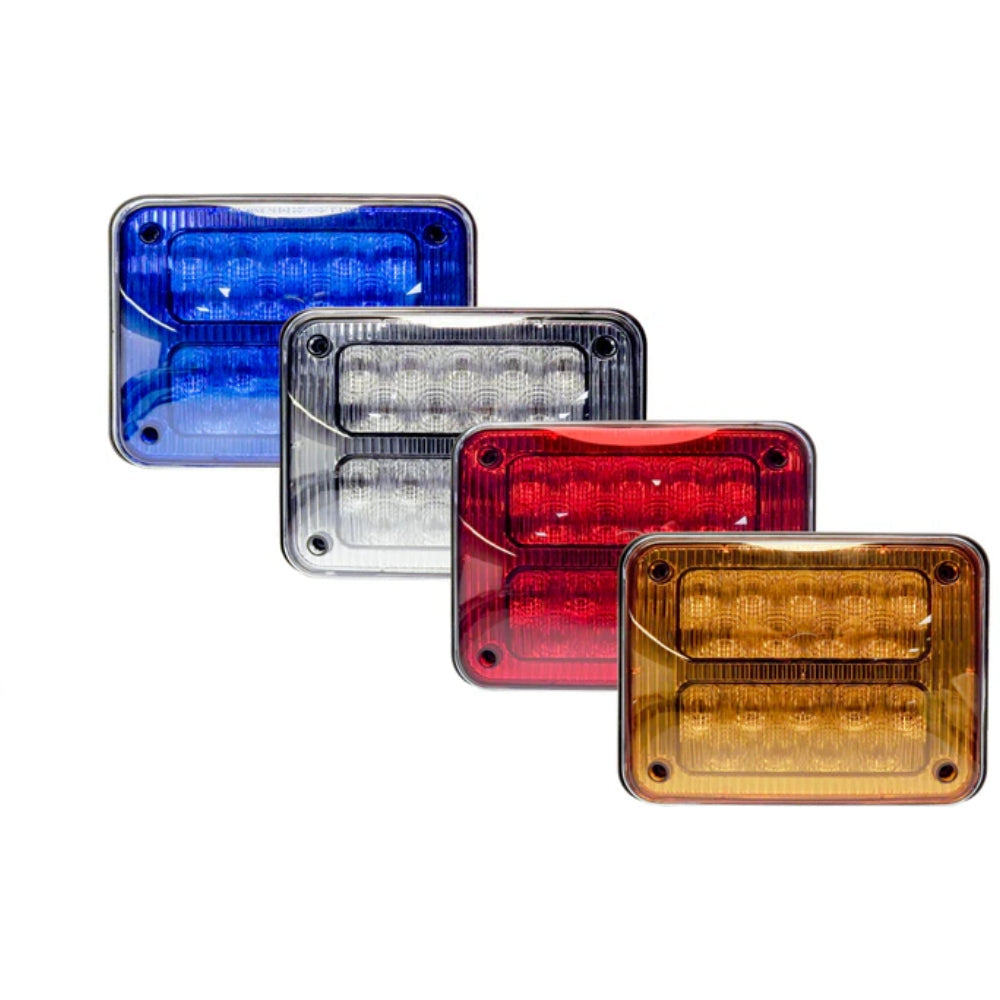 TecNiq K90 : 9"x 7" LED Emergency Flasher